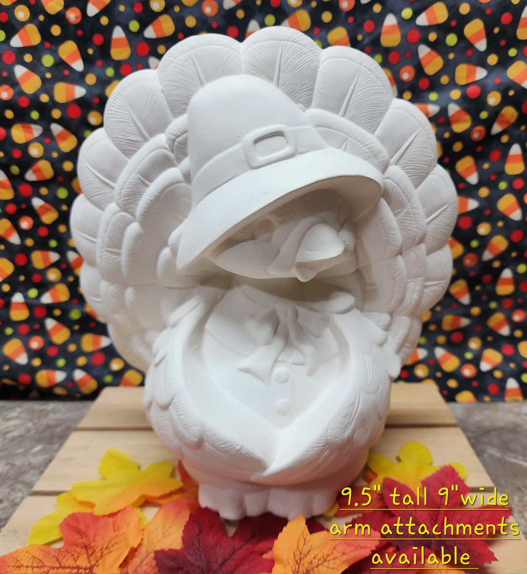 Ceramic Bisque Turkey Clay Magic, Read Description for Options. - Etsy