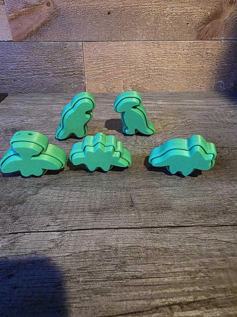 Dino Nuggies Fidget Clickers 3d Printed - Etsy