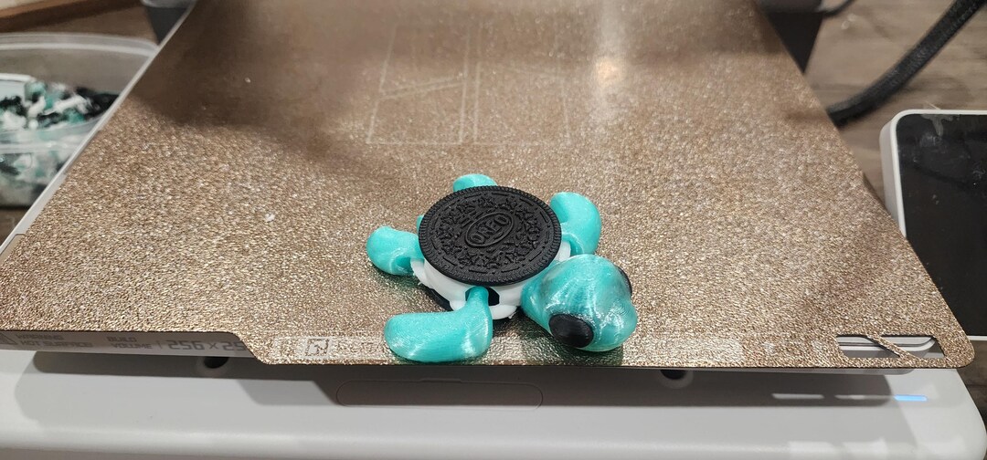 3d Printed Baby Oreo Turtle - Etsy