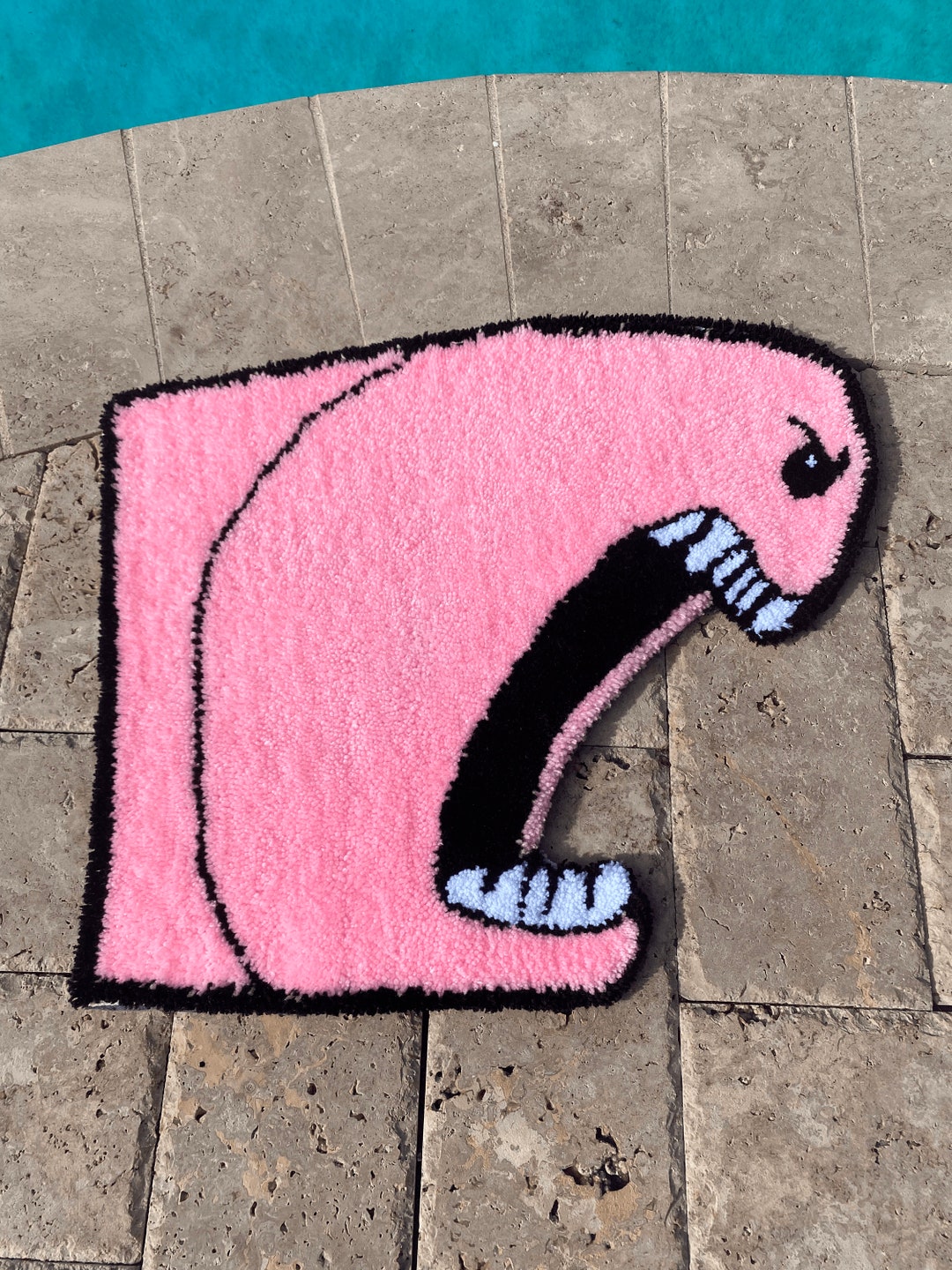 Alaskan Bull Worm 3D Handmade Tufted Wall and Floor Rug Rug - Etsy