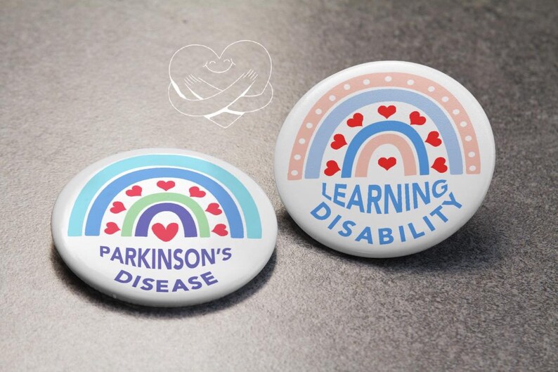 MIX IT UP Awareness Badges. specify Which Designs You Would - Etsy