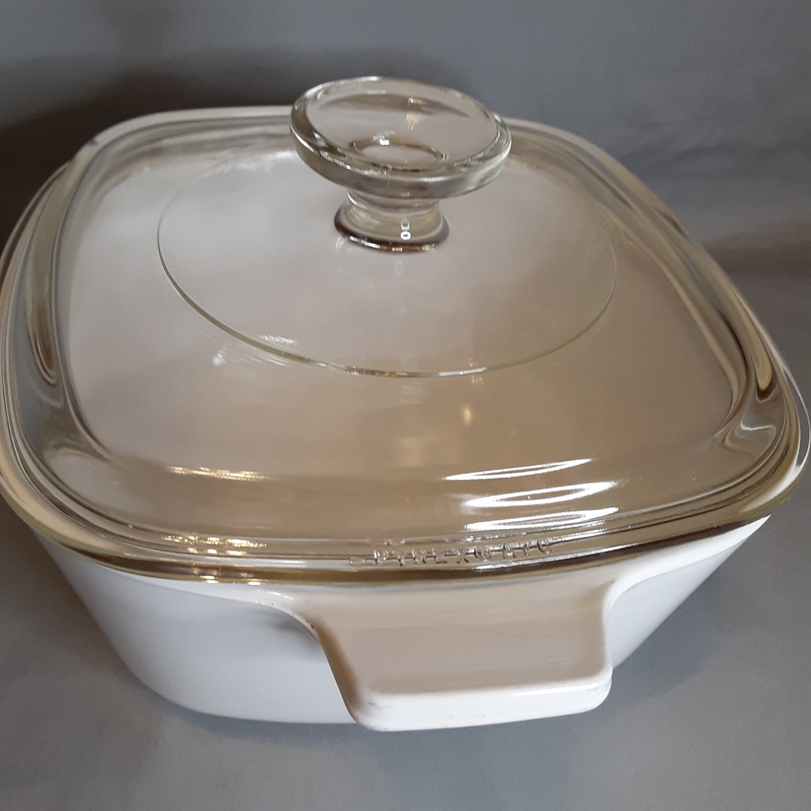 Corning Ware Cornflower Blue Casserole Dish Vintage-corning Blue ...