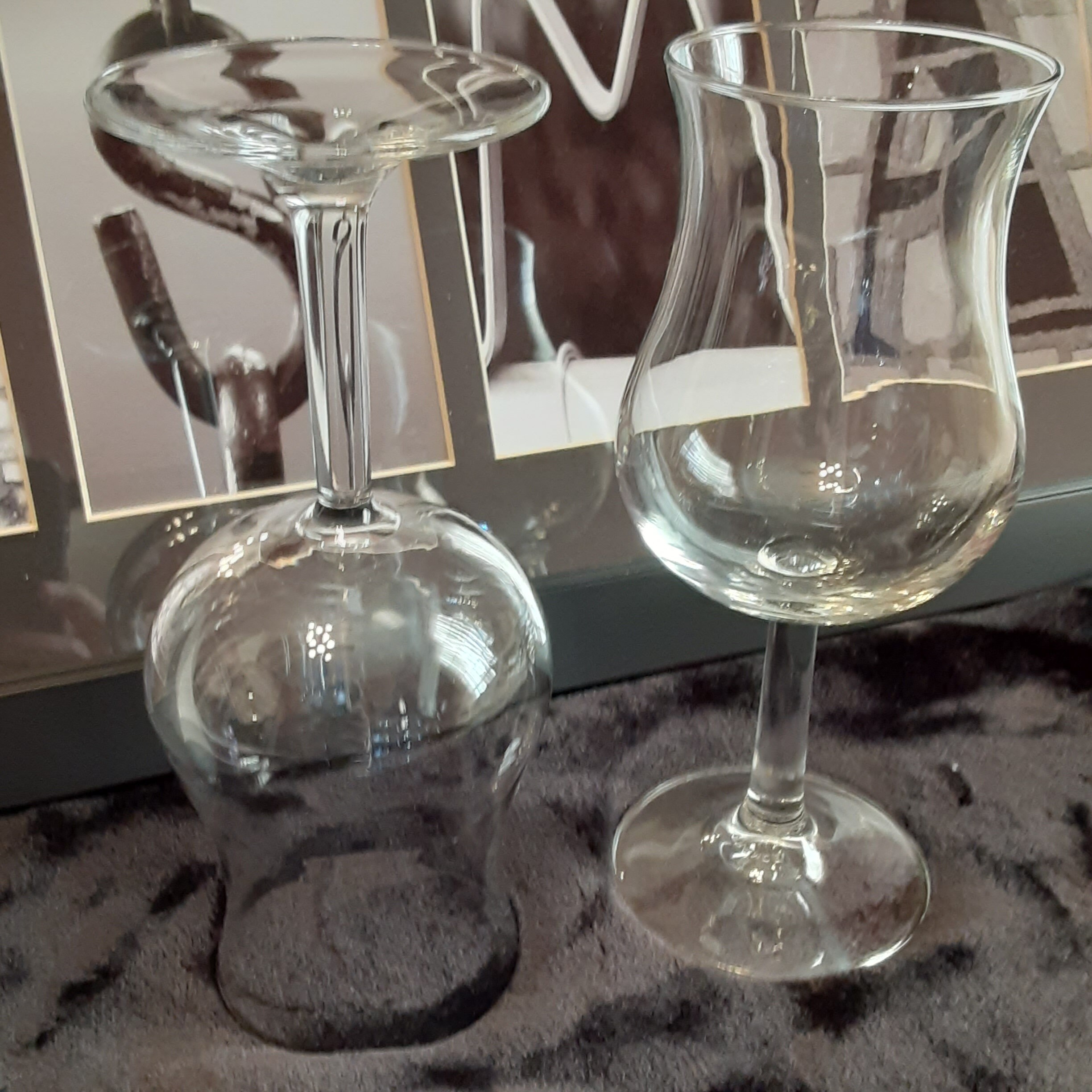 Vintage Luminarc Hurricane Wine Glass Goblets-hurricane - Etsy