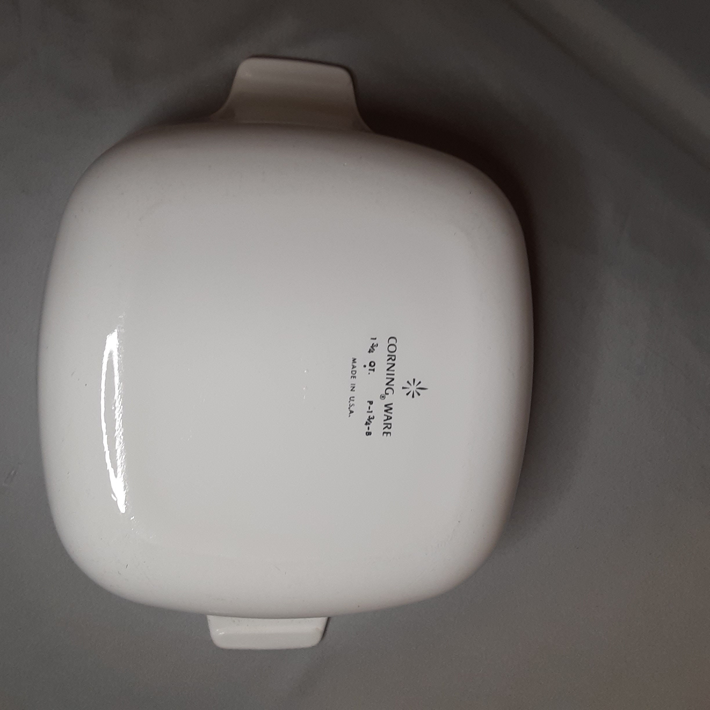 Corning Ware Cornflower Blue Casserole Dish Vintage-corning Blue ...