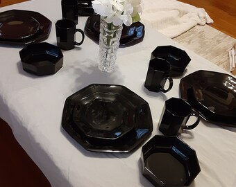 Amethyst Dinner Set - Etsy