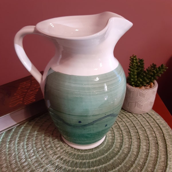 Hand Painted Pitcher - Etsy