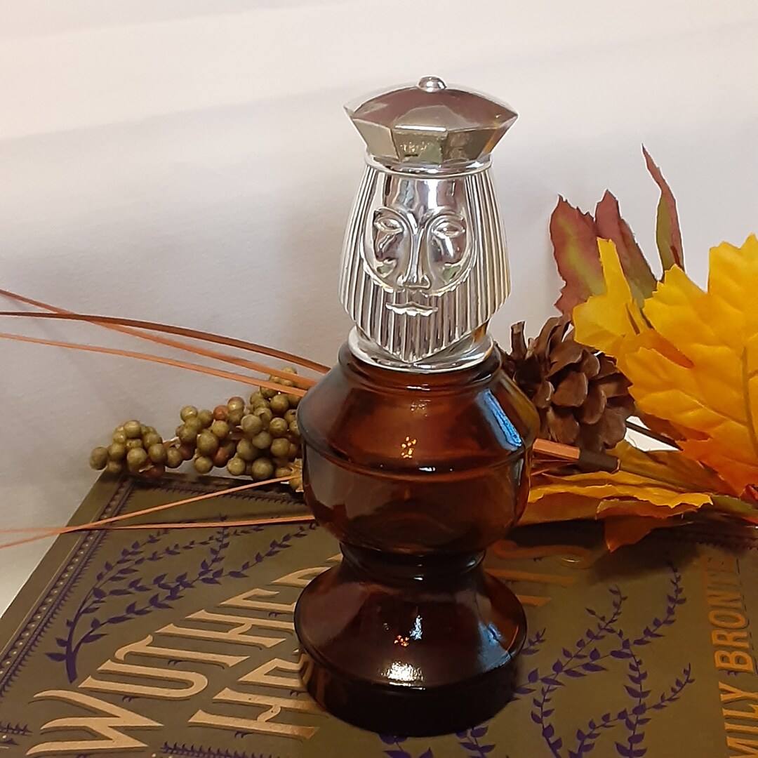 Avon Decanter Bottle Chess Bottle-vintage 1970s Avon Cologne Bottle ...