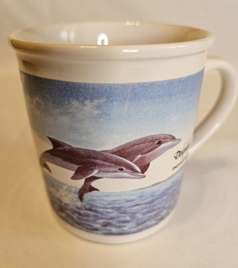 Dolphin Coffee Cup-dolphin Ceramic Coffee Mug-dolphin - Etsy