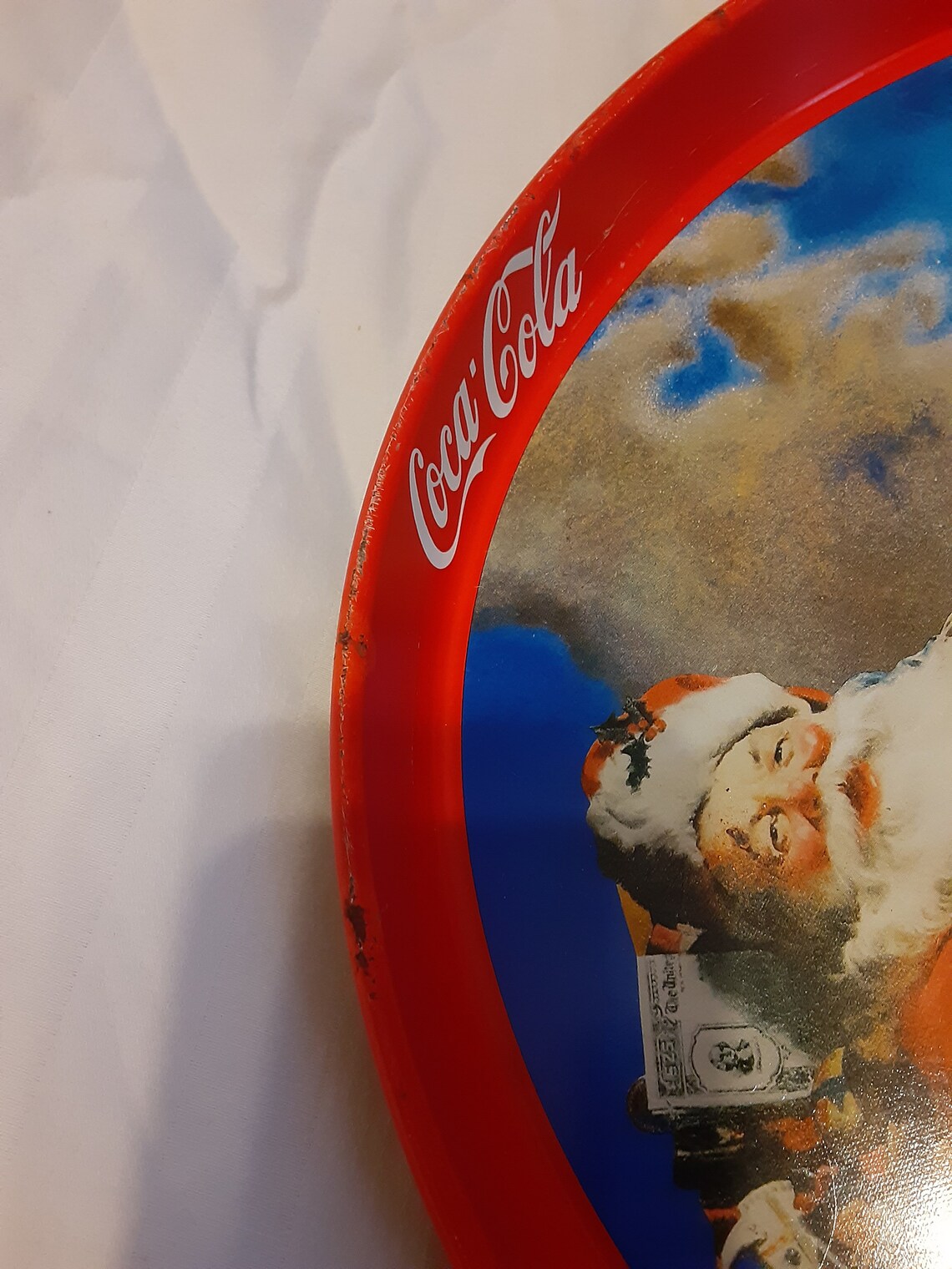 Vintage Coca-cola santa Around the World Holiday - Etsy