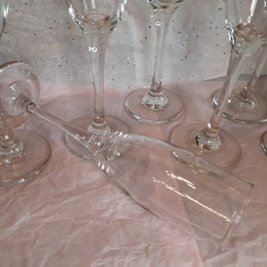 Vintage Libbey Long Stem Champagne Flutes-set of 4, Libbey Tall ...