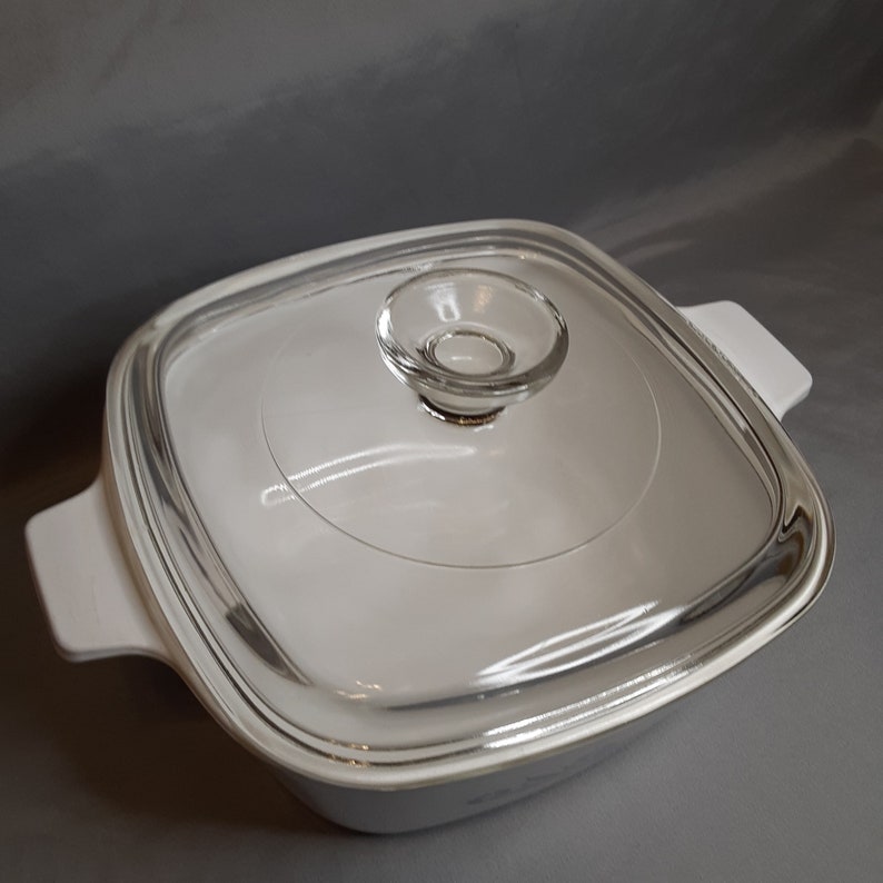Corning Ware Cornflower Blue Casserole Dish Vintage-corning Blue ...
