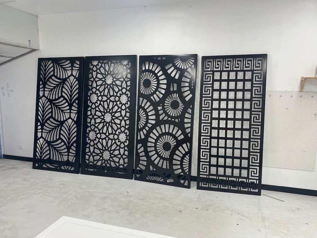 Aluminium Decorative Panel Solid Aluminium Light Box Gates - Etsy
