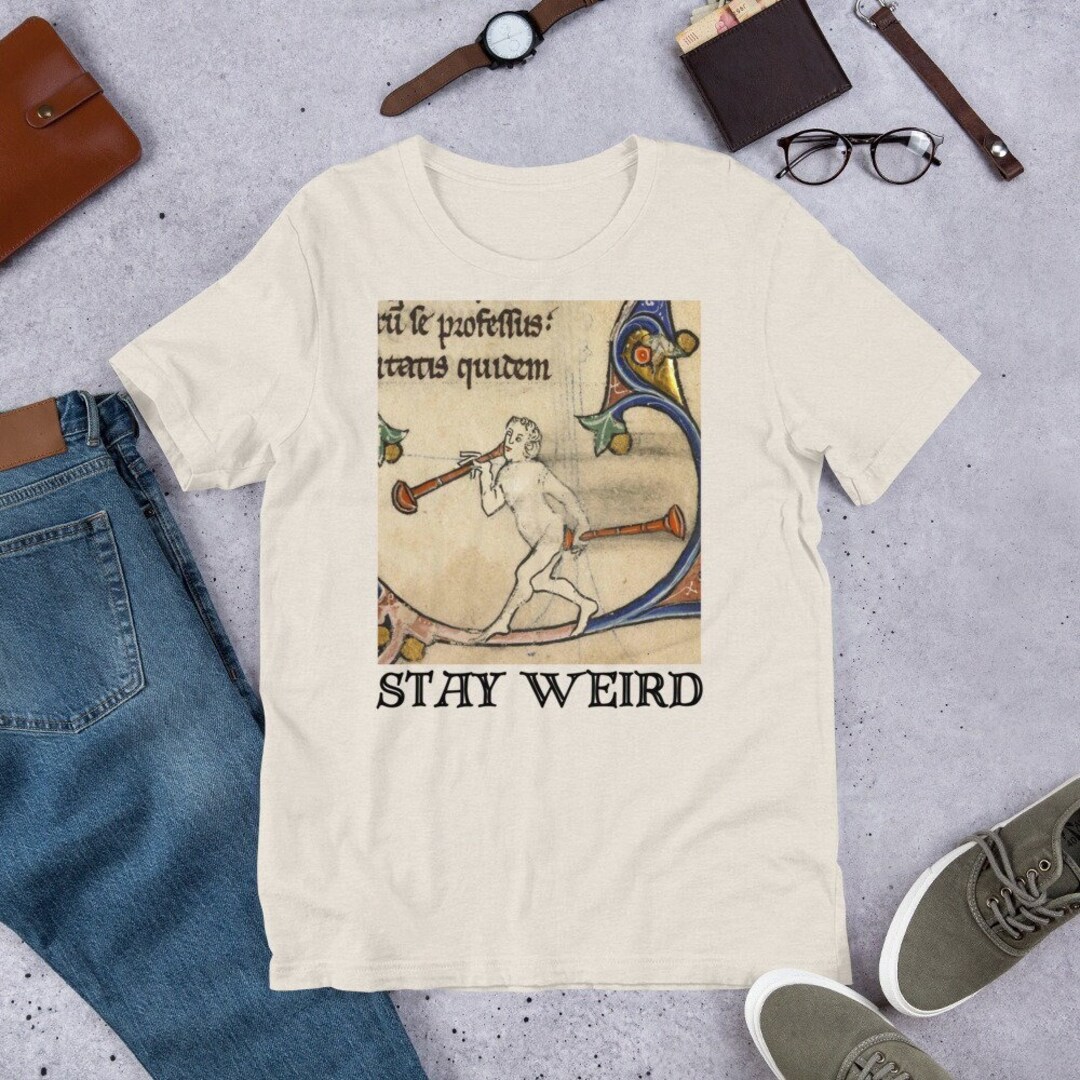 Medieval Marginalia Shirt | Weird Shirt, Stay Weird, Medieval Shirt ...