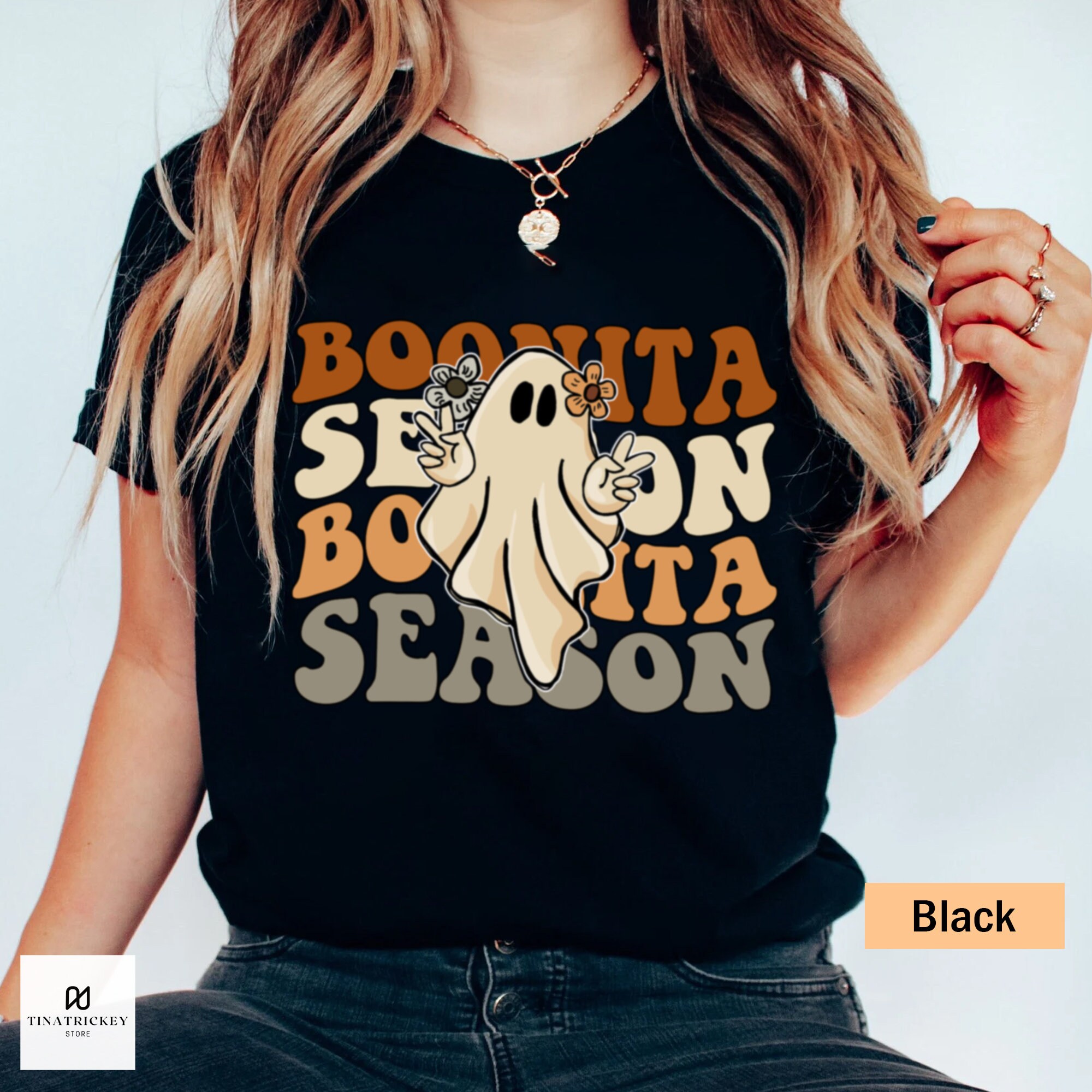 Boonita Season Shirt, Bonita Shirt, Halloween Shirt in Spanish, Latina ...