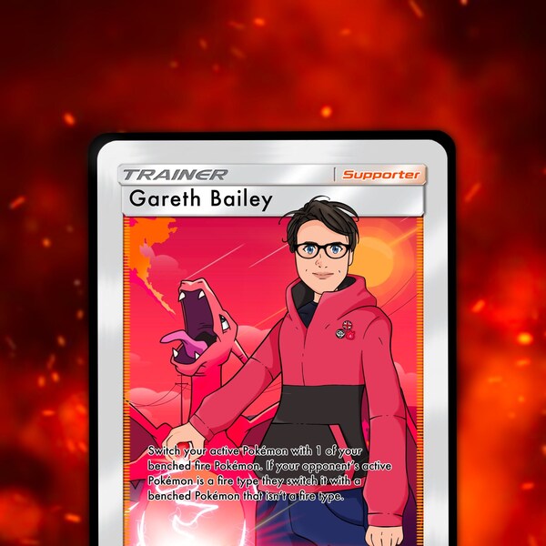 Custom Pokemone Card - Etsy