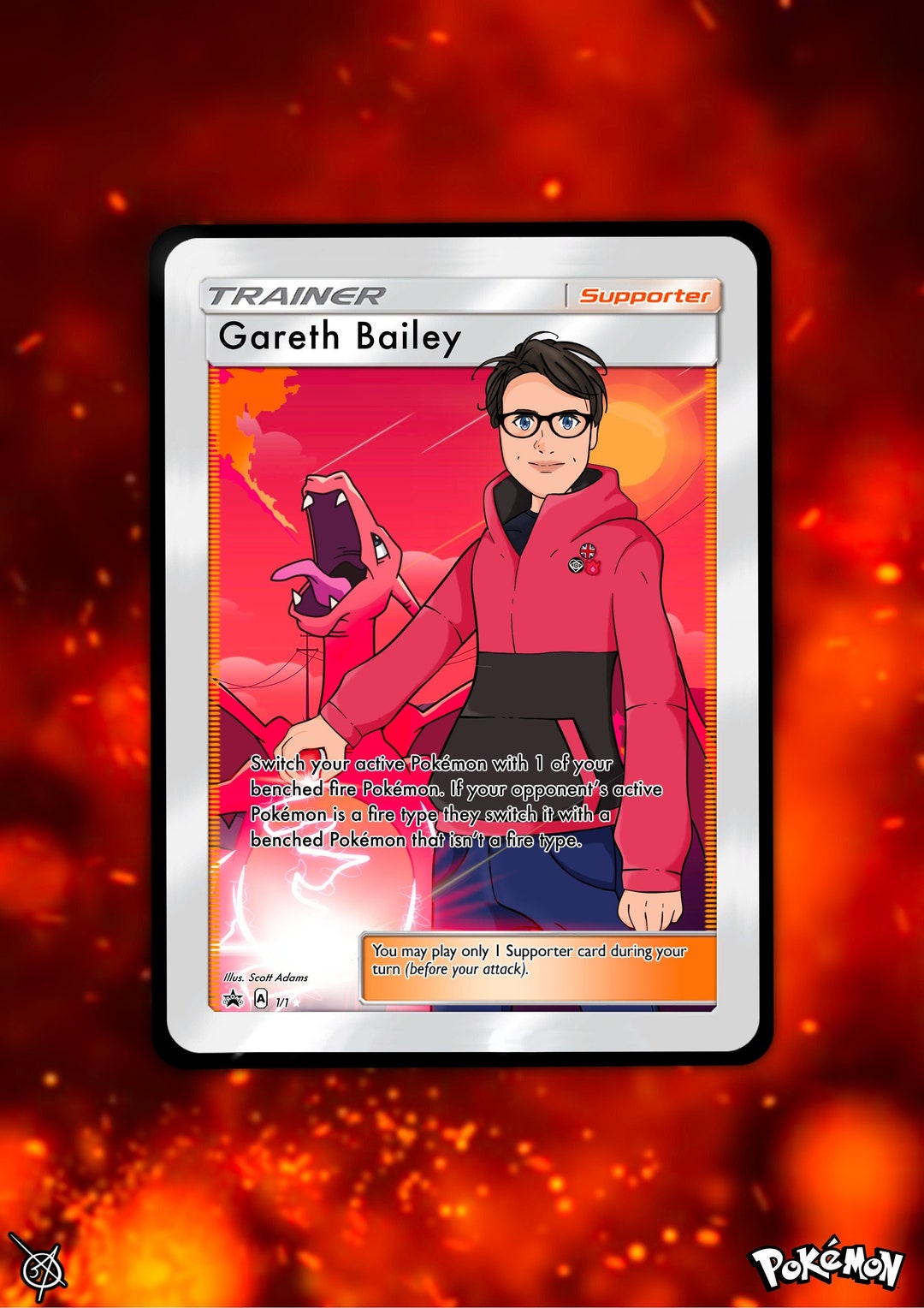 Custom, Drawn, Anime Pokémon Card, Digital and Physical Product. - Etsy