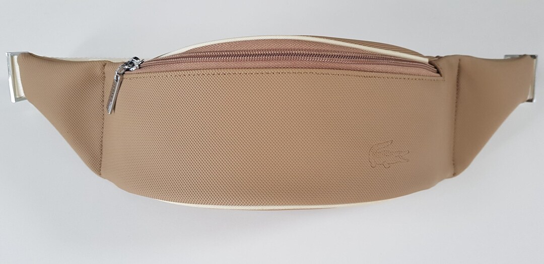 Lacoste Camel Zipped Fanny Pack - Etsy