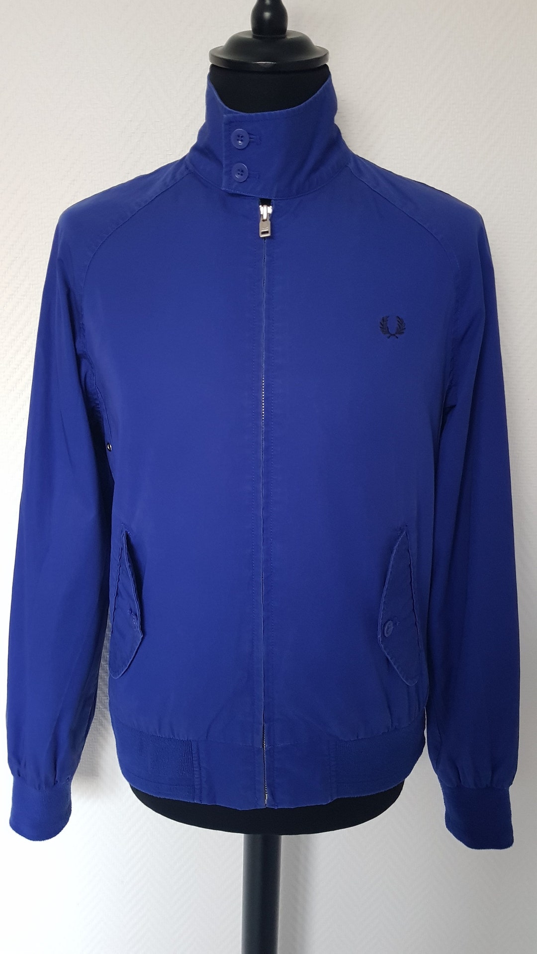 Royal Blue Fred Perry Jacket - Etsy