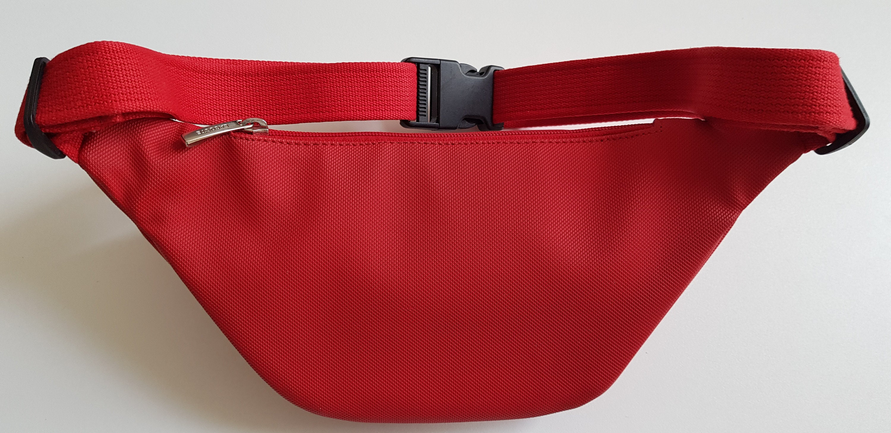 Lacoste Red Belt Bag - Etsy