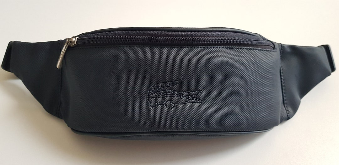Lacoste Navy Blue Fanny Pack - Etsy