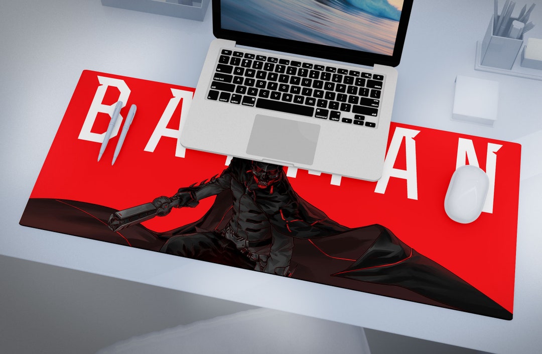 Batman Cast Desk Mat Dark Knight Mousepad Batman Action - Etsy