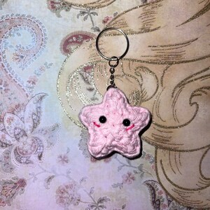 Cute Star Keychain Crochet - Etsy