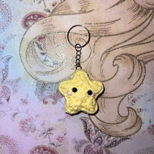 Cute Star Keychain Crochet - Etsy