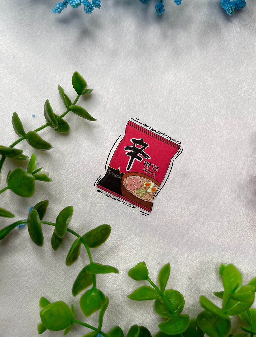 Ramen Sticker, Handmade Sticker, Gift, Sticker Pack, Sticker Aesthetic ...