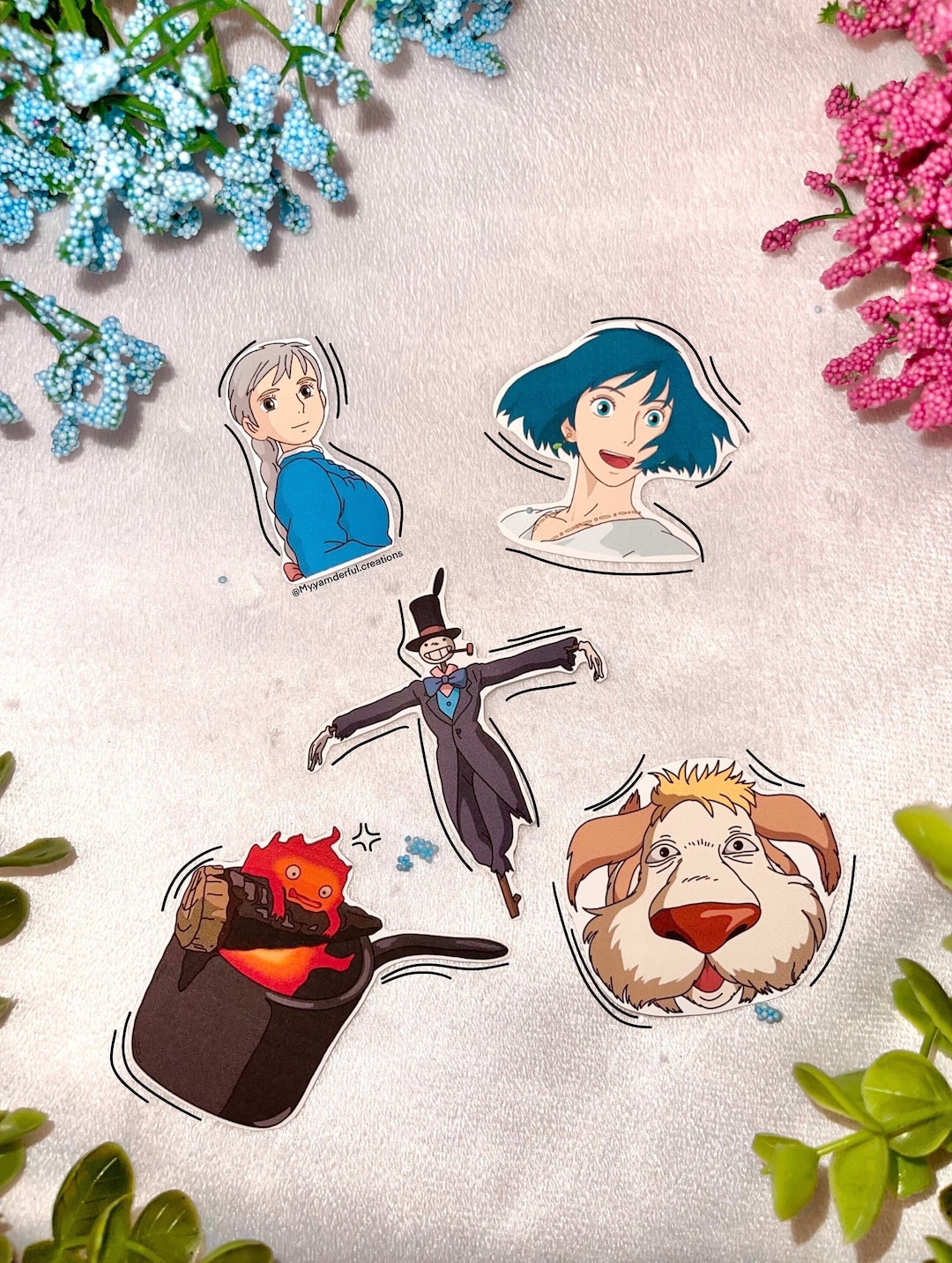 Howls Moving Castle Sticker - Etsy