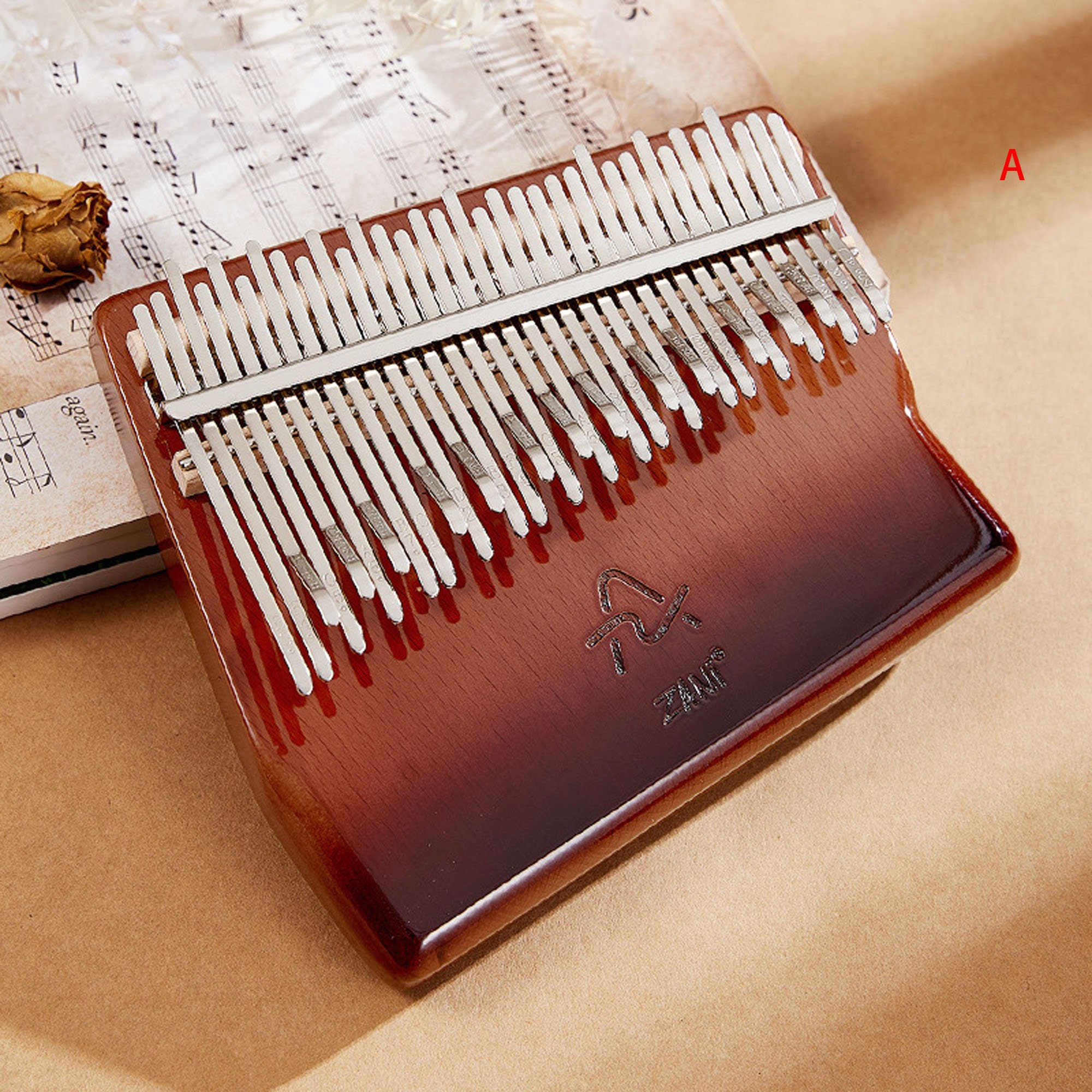 Thumb 34, Kalimba, Single Board Finger Piano, Beech Kalimba, Musical ...