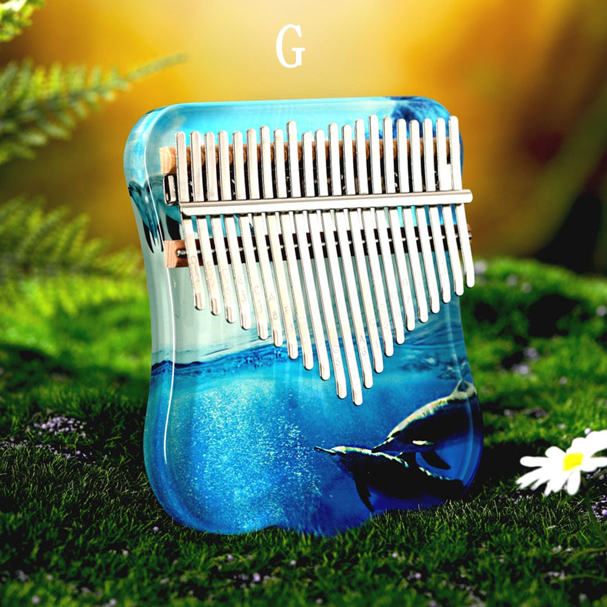 21-note Finger Piano Kalimba Crystal Thumb Piano Finger - Etsy