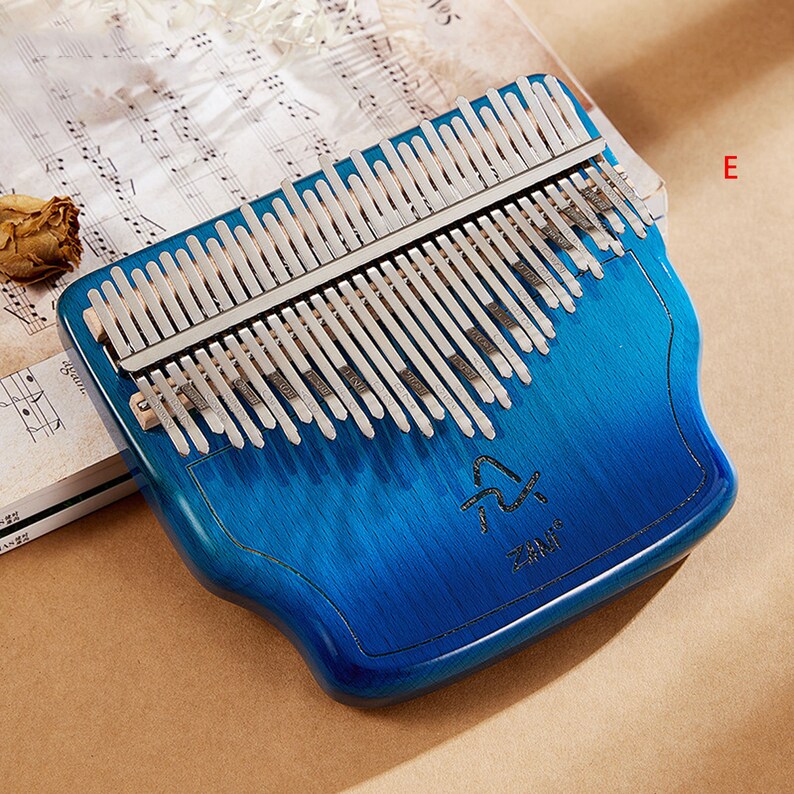 Thumb 34, Kalimba, Single Board Finger Piano, Beech Kalimba, Musical ...