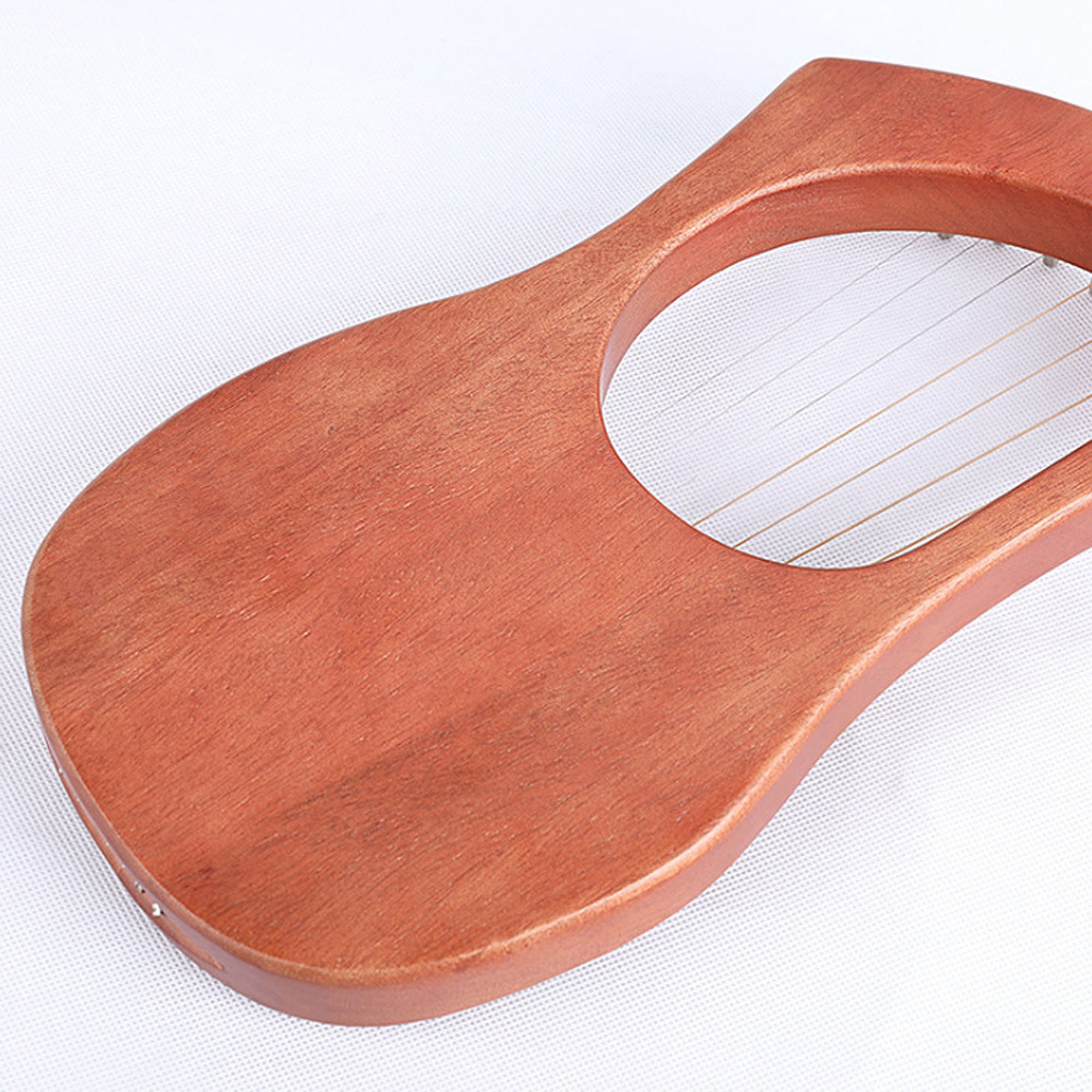 Lyre Harp, Mahogany Harp, Vintage 7-string Harp,classical Lyric Harp ...