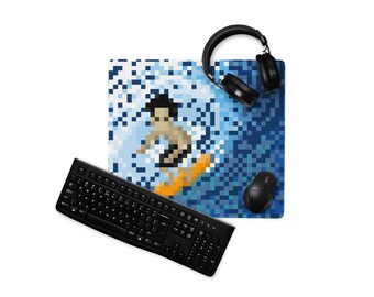 Surfing Pixel Art - Etsy
