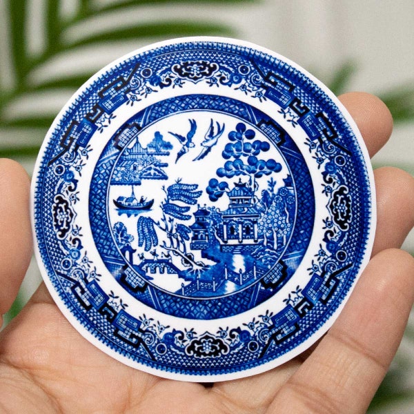 Blue Willow Paper - Etsy