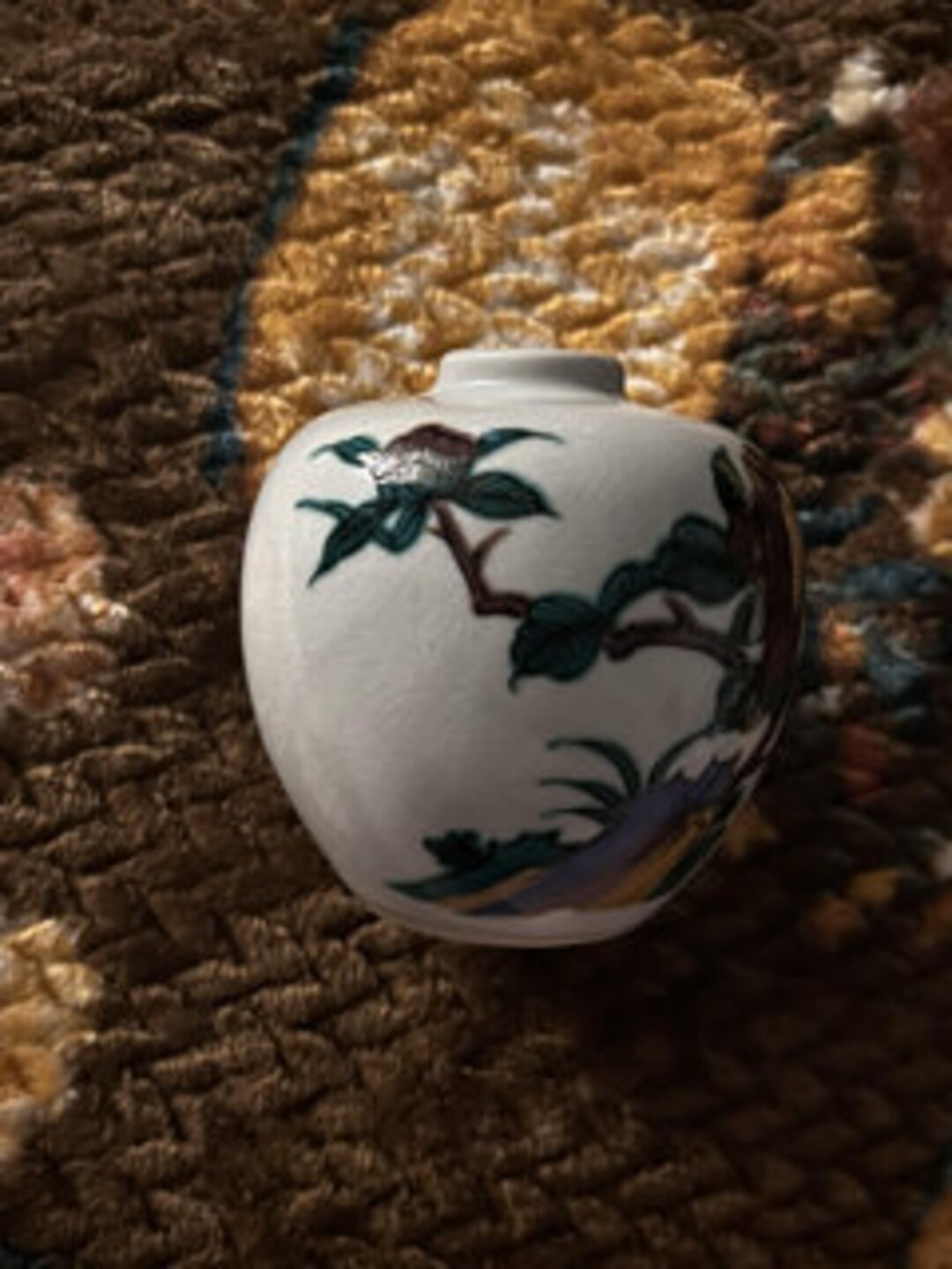 VINTAGE Small Hand-painted Chinese Flower Vase. - Etsy