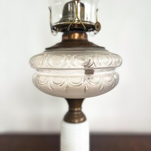Pattern Glass Oil Lamp Late 1800s - Etsy