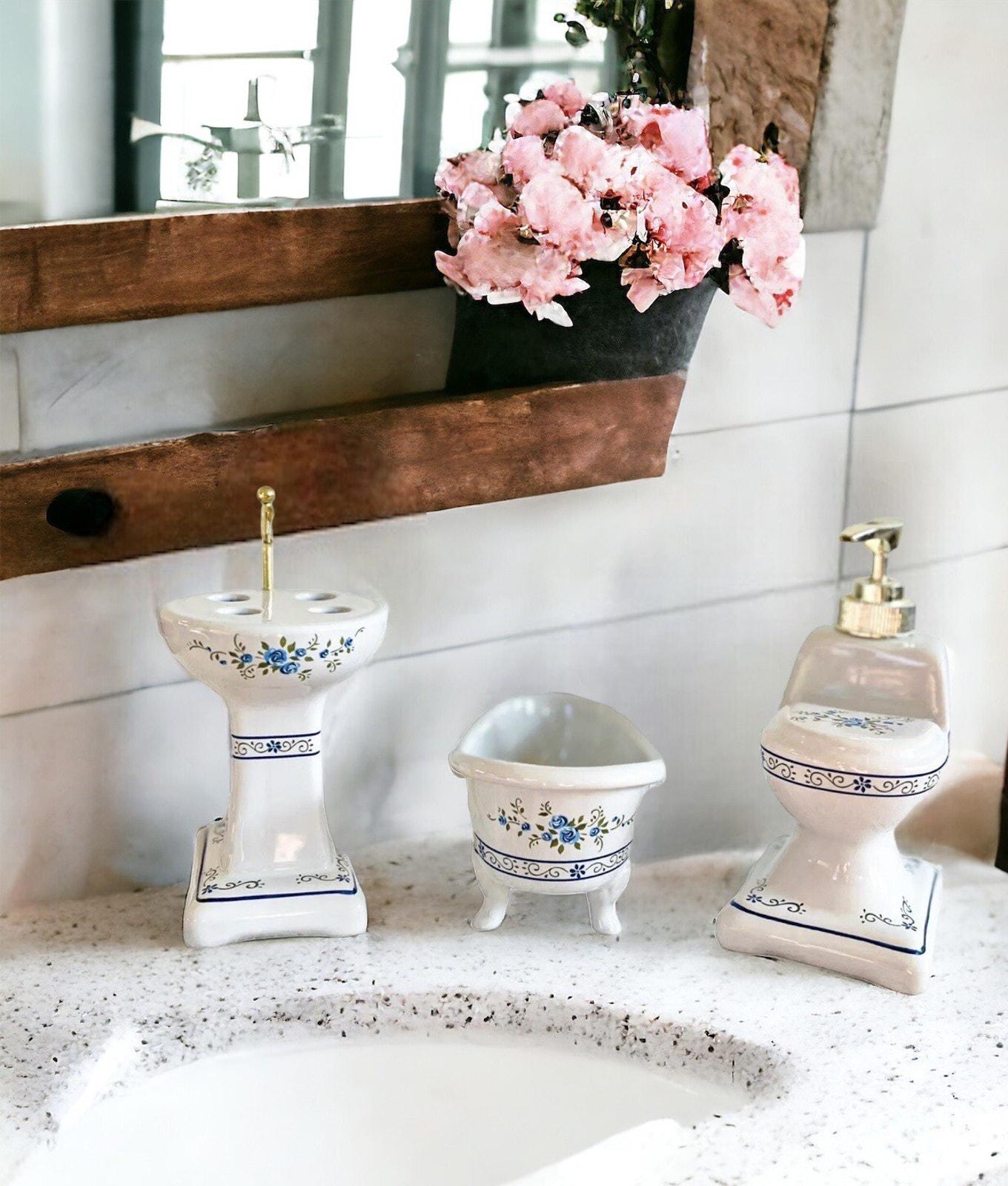Bathroom Tumbler Set