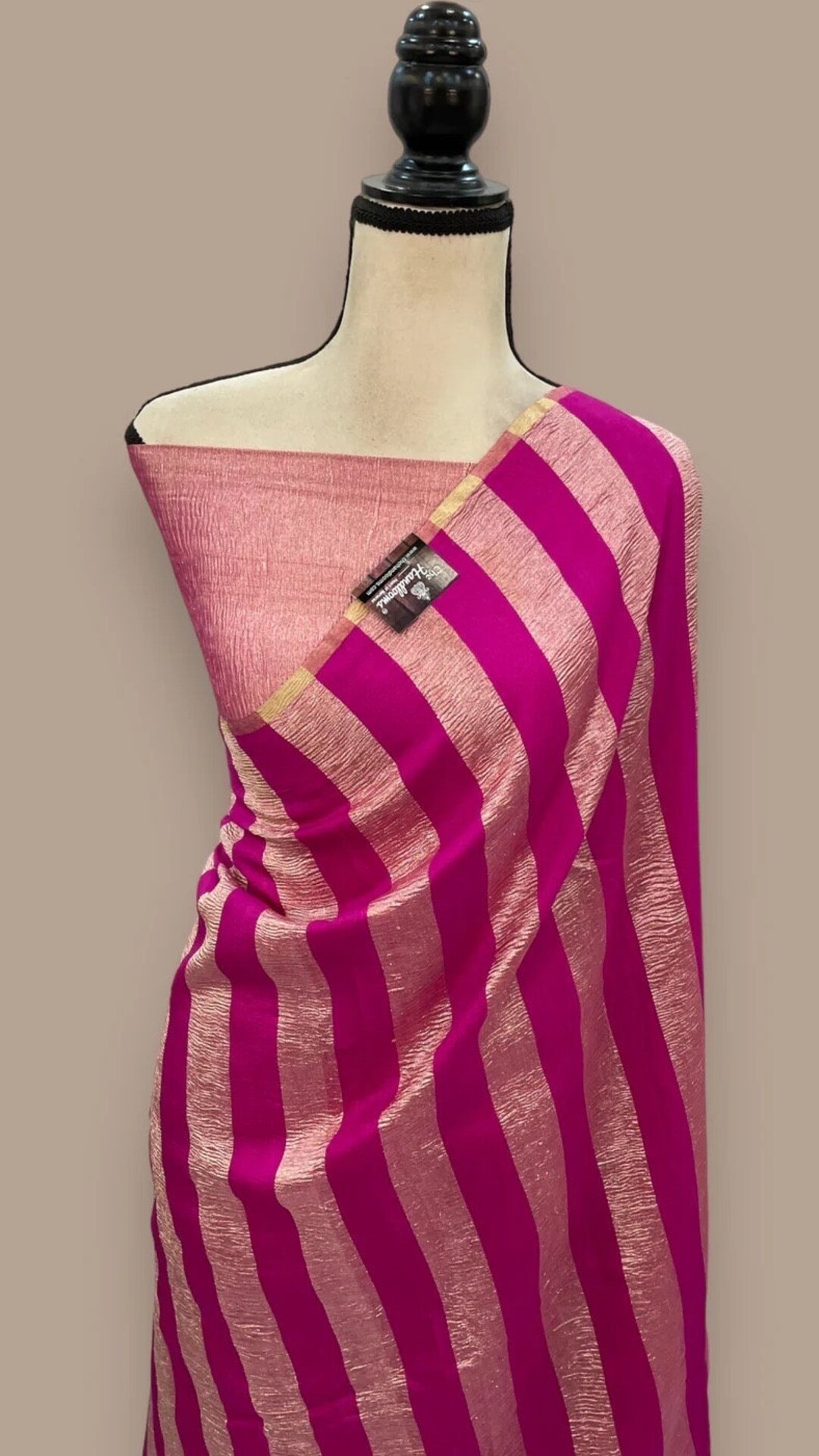 Pure Katan Silk Banarasi Handloom Saree - Etsy