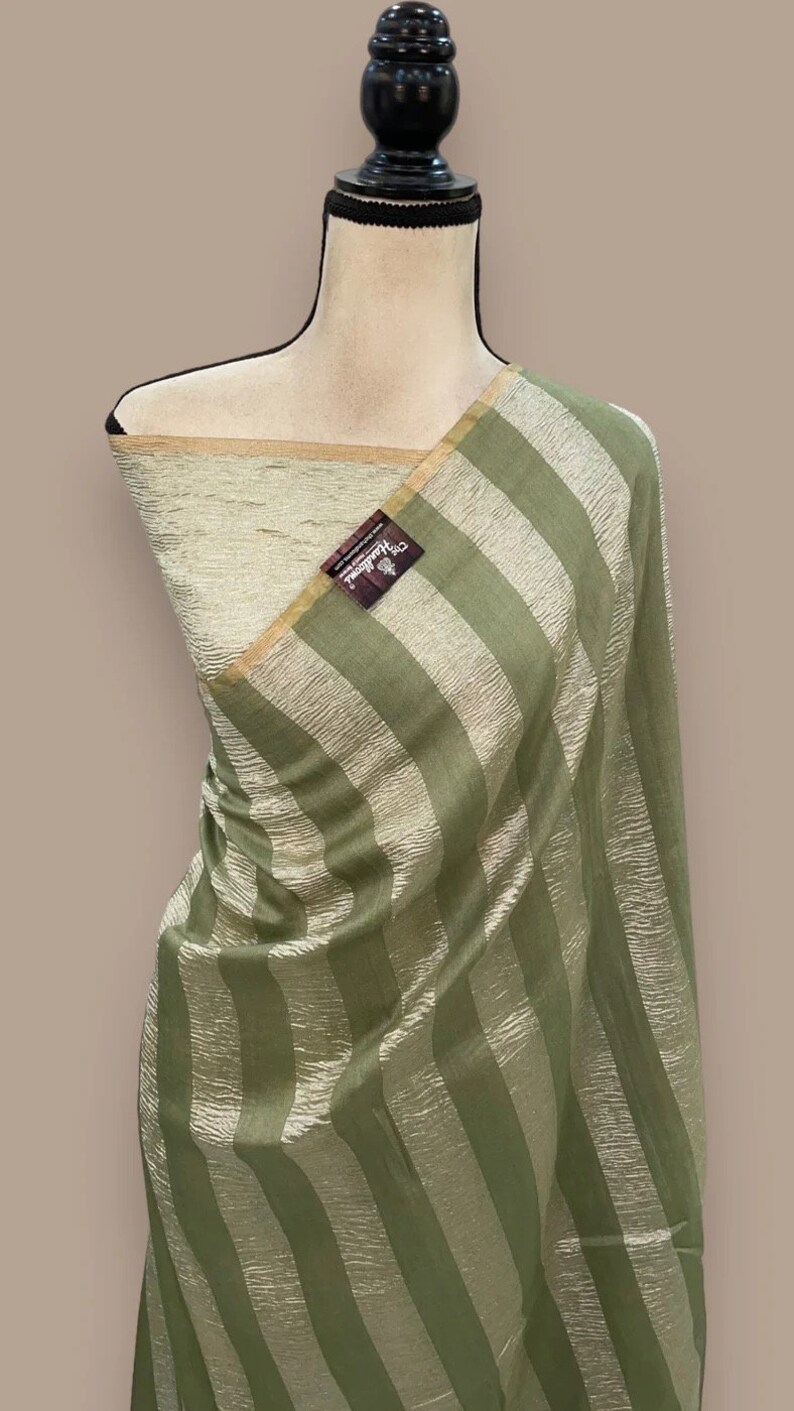 Pure Katan Silk Banarasi Handloom Saree - Etsy