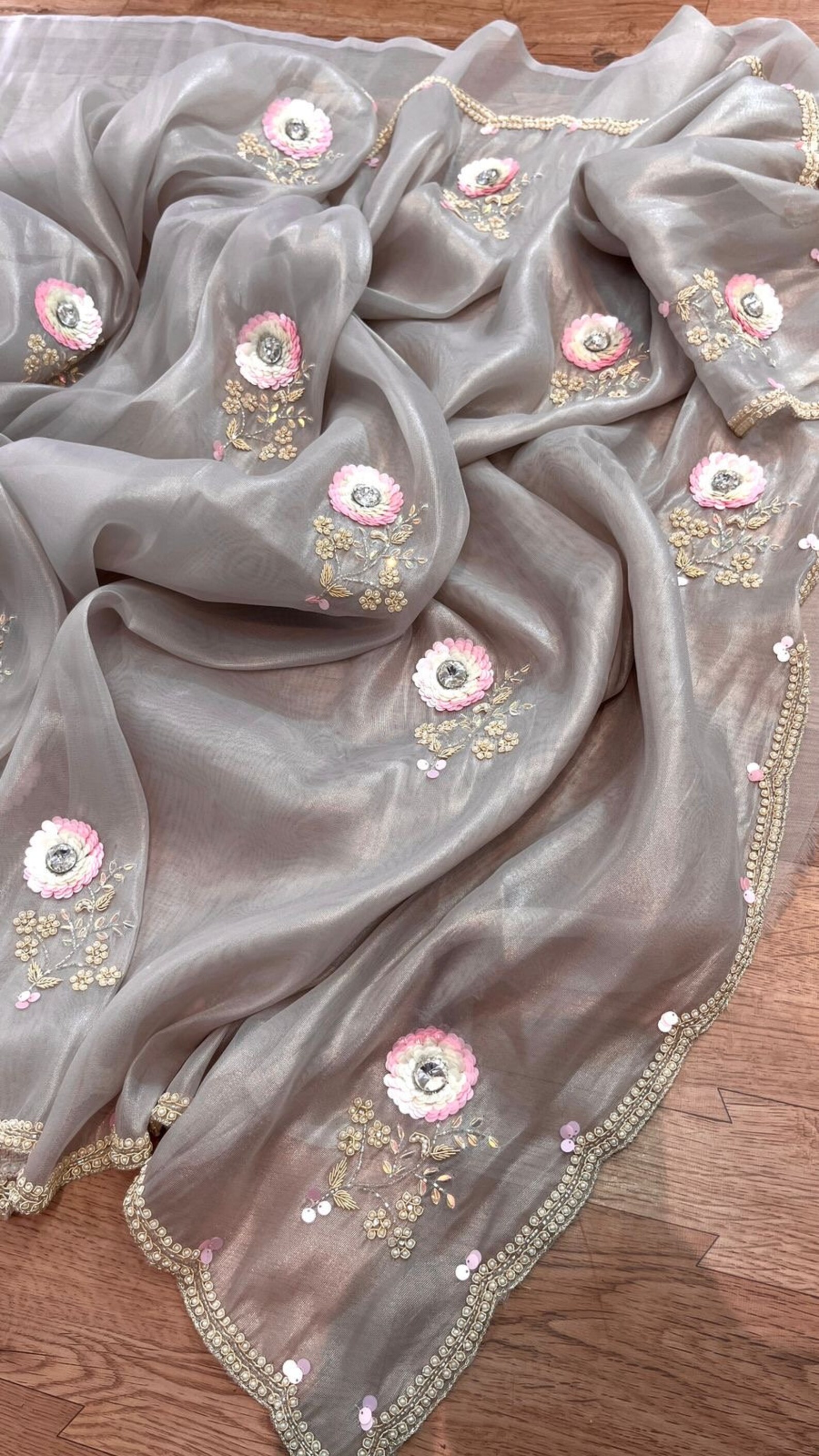 Pure Soft Tissue Silk Saree - Etsy