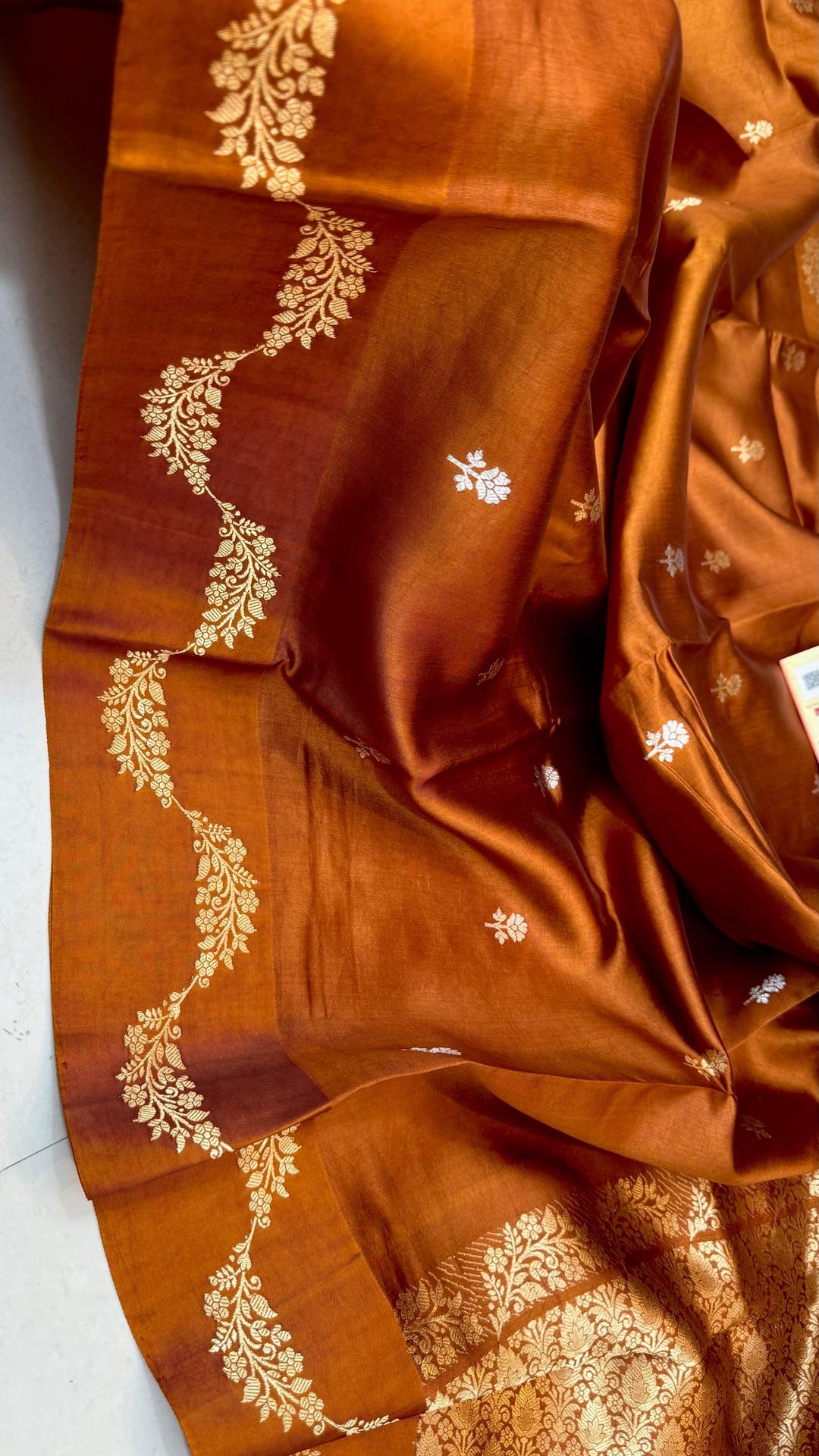 Pure Traditional Handloom Mango Raw Silk Saree - Etsy
