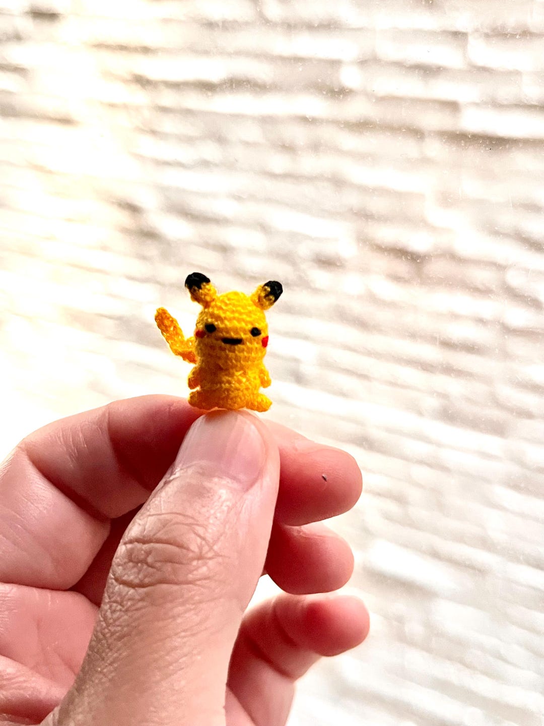 Microcrochet Tiny Pikachu Amigurumi | Mini Pikachu | Tiny Pikachu ...