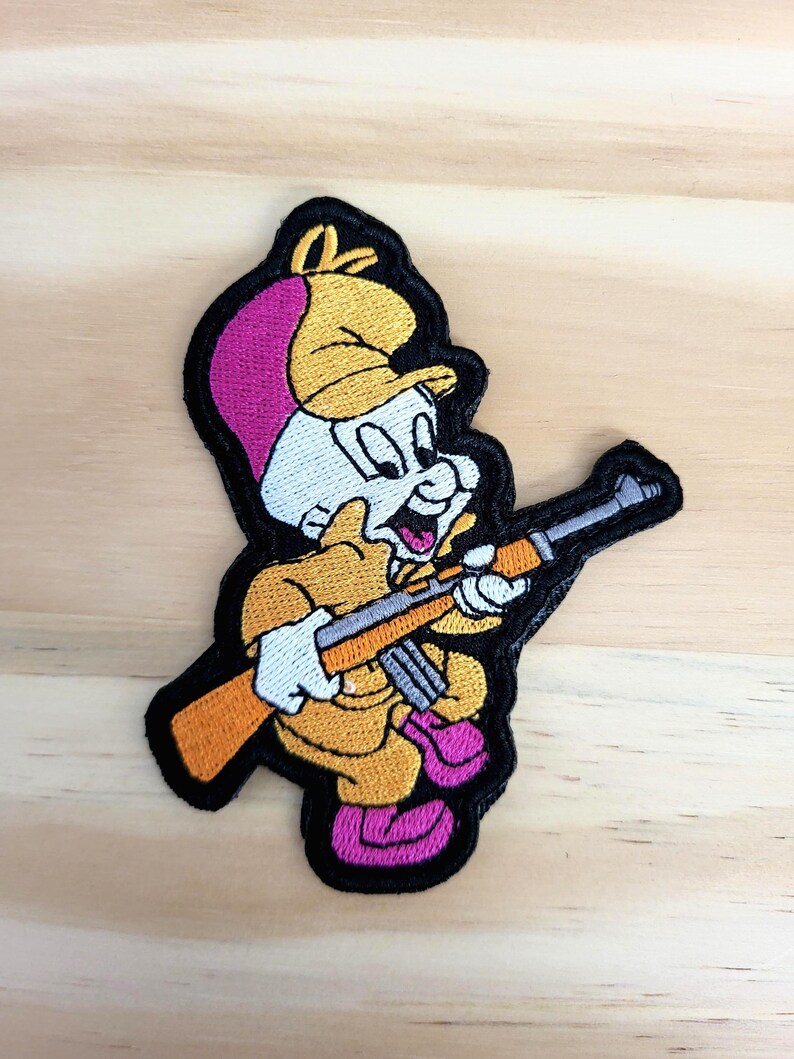 HUNTING ELMER FUDD Tactical Morale Patch Hook and Loop - Etsy