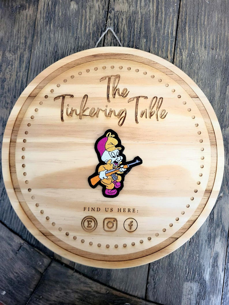 HUNTING ELMER FUDD Tactical Morale Patch Hook and Loop - Etsy