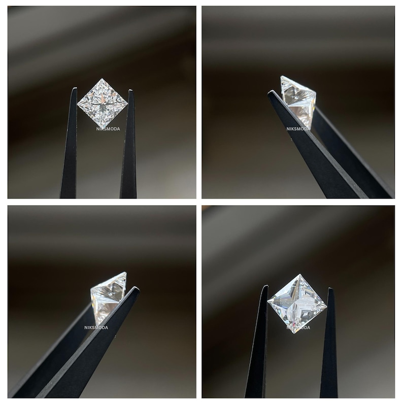 Multi Shape GIA Certified Lab Grown Diamond / D Color VVS1 Clarity ...