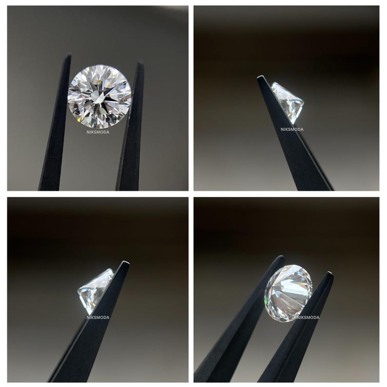 Multi Shape GIA Certified Lab Grown Diamond / D Color VVS1 Clarity ...