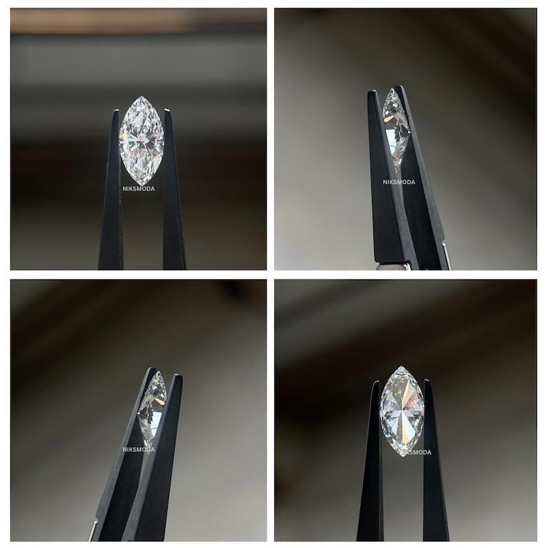 Multi Shape GIA Certified Lab Grown Diamond / D Color VVS1 Clarity ...
