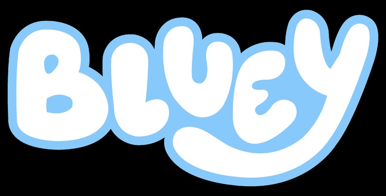 Bluey Font / Bluey / Font / PNG SVG / Letras y números / - Etsy México