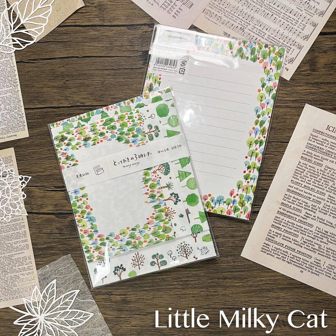 Japanese Special 3 Pattern Cute Letter Set| Cute Writing Sheets|writing ...